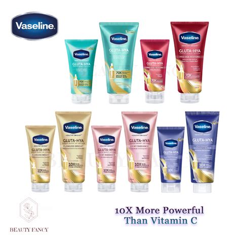 Vaseline Gluta Hya Smoothing Perfector Pro Age Restore Flawless Bright Serum Burst Uv Lotion