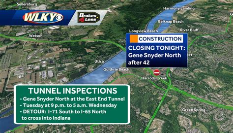 Tunnel Inspections To Close Northbound East End Tunnel On Tuesday Night