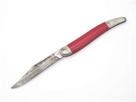 Vintage 1946 1956 Imperial Prov Ri 4 25 Red Folding Toothpick Pocket Knife Eprague Llc