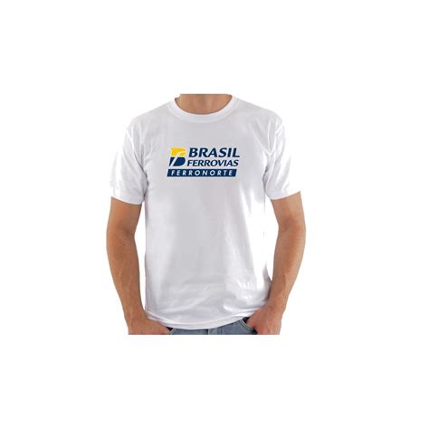 Camisa Camiseta Trem Brasil Ferrovias Ferronorte Ferro Norte Shopee