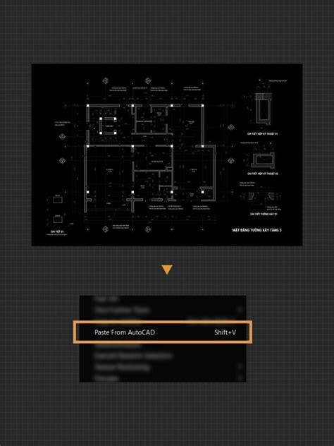 paste from autocad by d95design