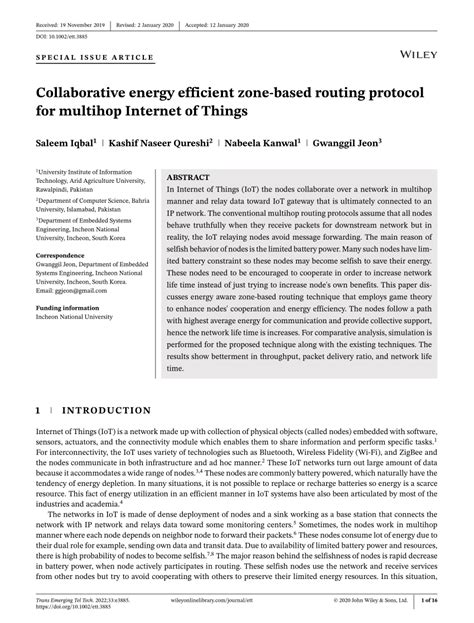 Collaborative Energy Efficient Zone Based Routing Protocol For Multihop
