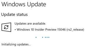 Fixes And Known Issues In Windows 10 Build 15046