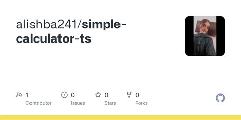 Github Alishba241simple Calculator Ts