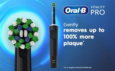 Oral-B by Braun Vitality Pro Electric Toothbrush with 3 Brushing Modes ...