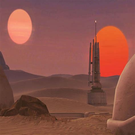 Download Northern Windfarm Tatooine Background
