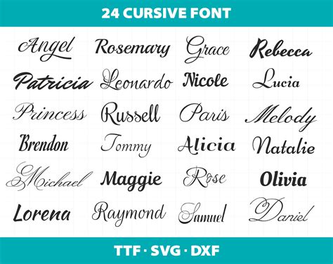 Cursive Handwriting Font