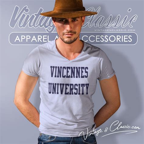 Vintage Vincennes University Shirt Vintagenclassic Tee