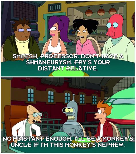 I Dont Get How The Professor Doesnt Understand That Fry Isnt Just