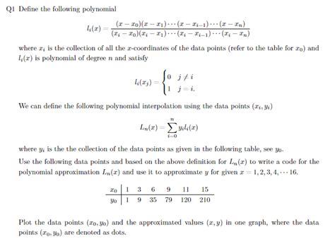 MATLAB Please Write Down A Matlab Code To Solve Chegg Com