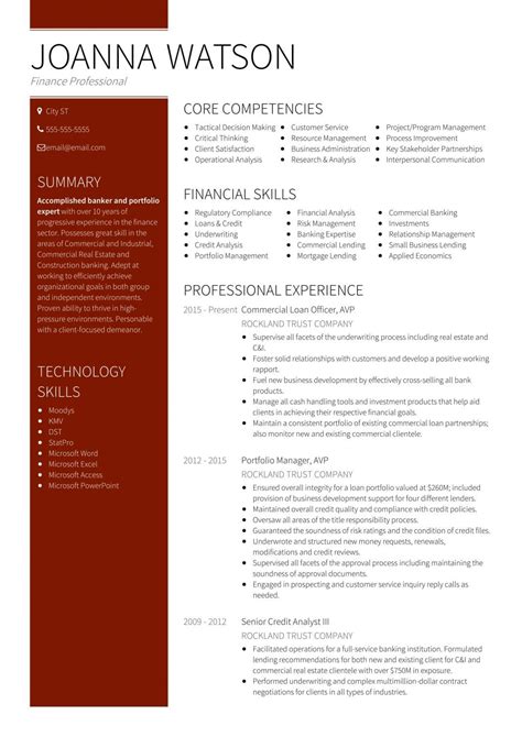 Progressive Resume Templates