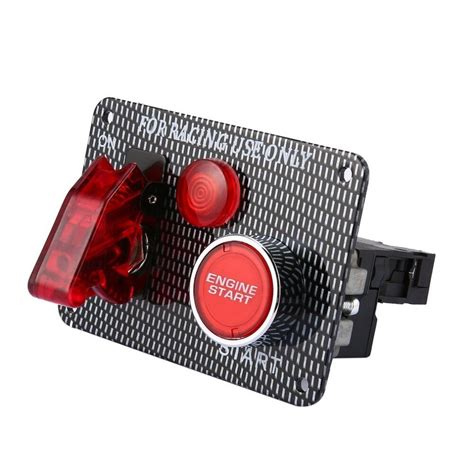 Racing Car 12v Ignition Switch Panel Engine Start Grandado