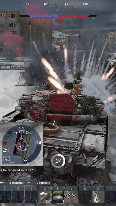 Aps System On T55 Amd 1 In War Thunder Youtube