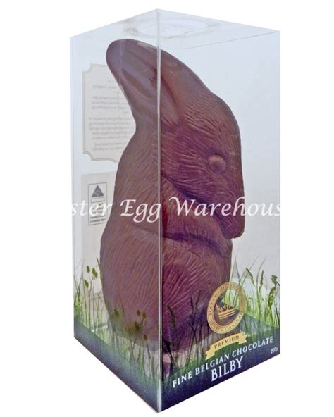 Fine Belgian Milk Chocolate Bilby 200g Easter Egg Warehouse