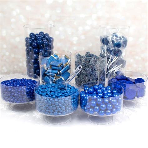 Dark Blue Candy Buffet Party Supplies Approximately 12 Lbs Dessert