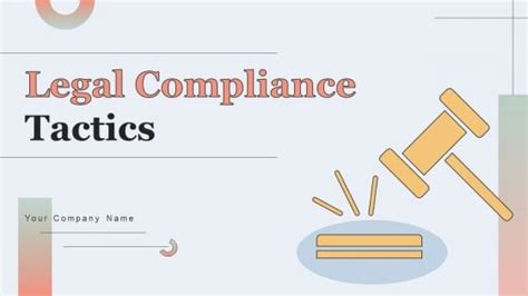 Compliance Tactics Powerpoint Templates Slides And Graphics