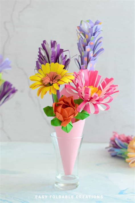 Diy Paper Flower Bouquet Guide Easy Ideas And Inspiration Easy