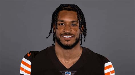 Download Grant Delpit Cleveland Browns Portrait Wallpaper
