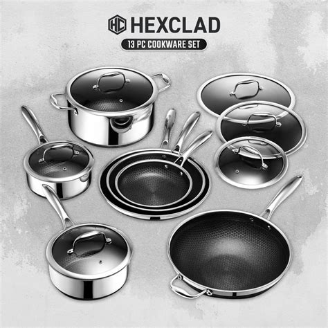 13 Piece Hexclad Hybrid Cookware Set Paragon Competitions