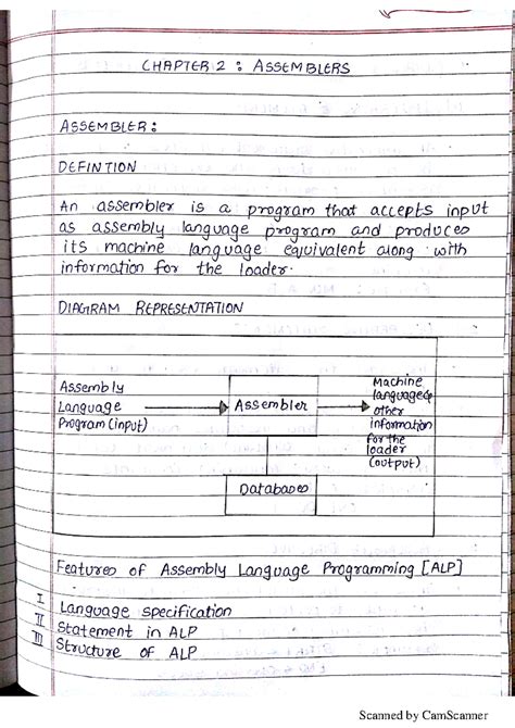 Assembler Systems Programming Studocu
