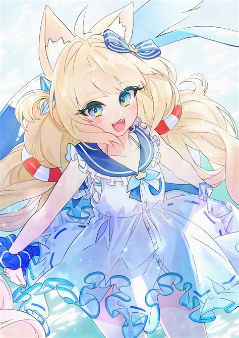 Sameko Saba Indie Virtual Youtuber Drawn By Noxxia39 Danbooru