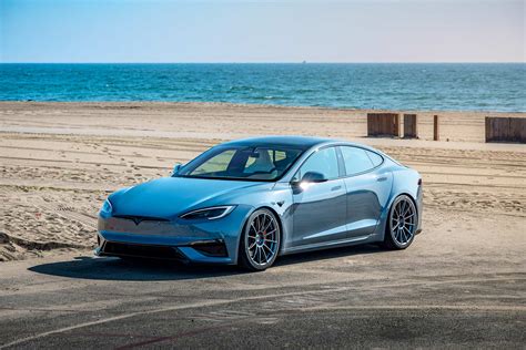 2026 Frost Blue Metallic Tesla Model S Plaid With Up Forged Up 03