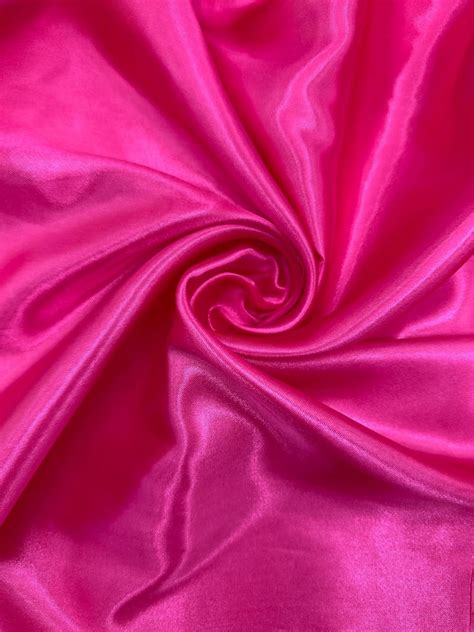 Eovea Satin Fabric By The Yard 60 Wide Smooth Shiny Satin Fabric