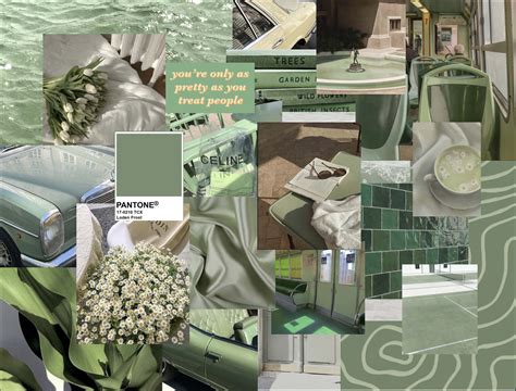 Revitalize Your Desktop With Green Wallpaper Aesthetic