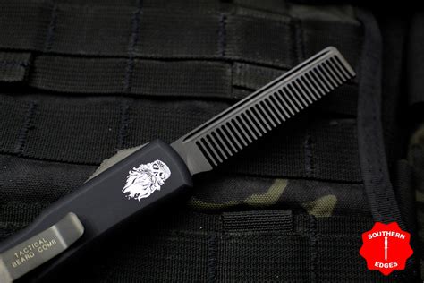 Marfione Custom Utx 85 Otf Auto Tactical Beard Comb 234 Tbcdlc