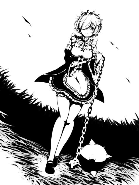 Rem Rezero Kara Hajimeru Isekai Seikatsu Drawn By Hitotsukinoyagi