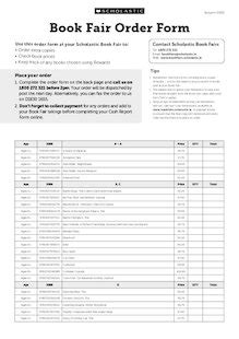 Free Resources Everything You Need For Your Book Fair Scholastic
