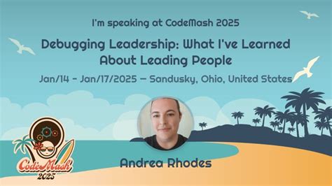 andrea rhodes on linkedin i m excited to be speaking again at codemash