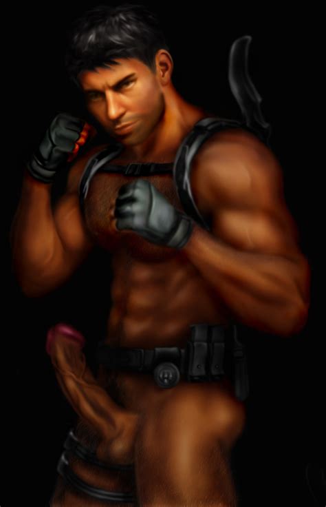 Rule 34 Chris Redfield Human Male Male Only Penis Resident Evil Solo