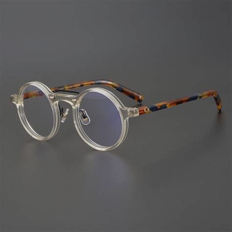 Van Vintage Round Acetate Optical Glasses Frame Jollynova
