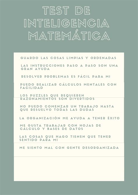 Cómo Desarrollar La Inteligencia Matemática La Web De Neuroeducación