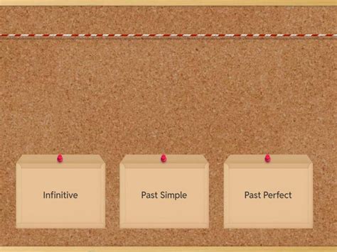 Irregular Verbs Speed Sorting