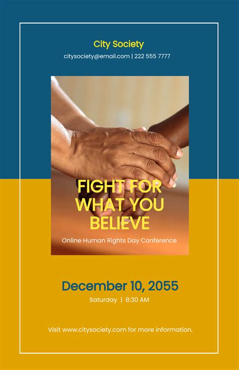 Free Awareness Poster Templates Editable And Printable