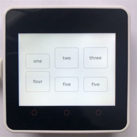 Micropython LVGL Layout Examples Baxter Builds