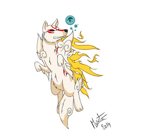 Amaterasu And Issun By Misuto Gesshoku On Deviantart
