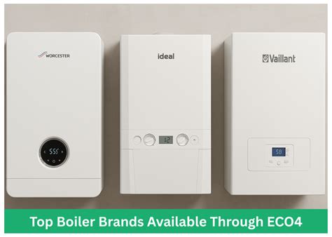 Top Boiler Brands Available Through Eco4 Grants