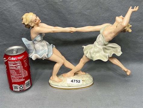 Hutschenreuther K Tutter Porcelain Figurine Dixons Auction At Crumpton