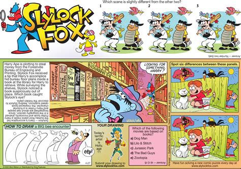Slylock Fox Comic Strip 2025 04 27 Comics Kingdom