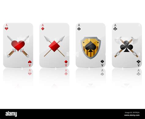 Vector Ace Set Stock Vector Image And Art Alamy