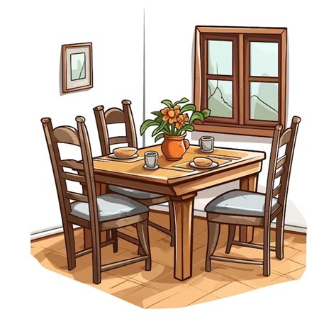 Dining Room Clipart Vectors And Illustrations For Free Download