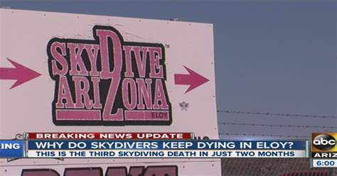 Skydiver Dies In Eloy 3rd Death In 2 Months