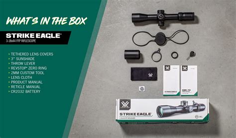 Vortex Optics Strike Eagle Riflescope 3 18x44 Ffp Ebr 7c Moa Reticle