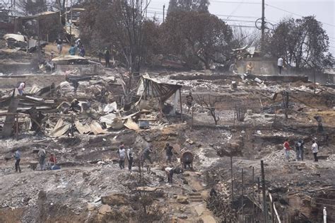 Forest Fires Kill 112 In Chiles Worst Disaster Since 2010 Earthquake