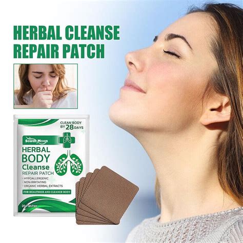 20pcs Box Herbal Body Cleanser Repair Patch Anti Cough Patches Cough
