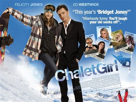 Sneak Peek Felicity Jones Chills As The Chalet Girl