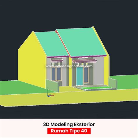 Download 3d Modeling Eksterior Indo Design Center Upgrade Your Skill